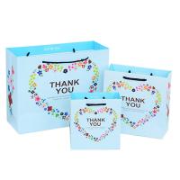 China Gravure Printing Embossing Paper Bag for Necklace Gift Shopping Custom Logo and Handle for sale