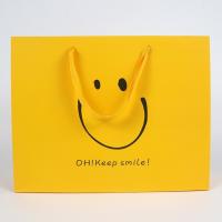 China High End Luxury Retail Foldable Colored Cardboard Cute Paper Shopping Bags with Custom Pattern for sale