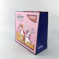 China Custom Pattern Type Eco-friendly Card Paper Carrier Gift Packaging Paper Shopping Bag for sale