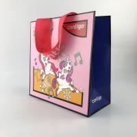 China Custom Pattern Type Eco-friendly Card Paper Carrier Gift Packaging Paper Shopping Bag for sale