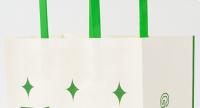 China Custom Color Accepted Shopping Bag Handle Kraft Paper Shop Bag for Business and Shopping for sale