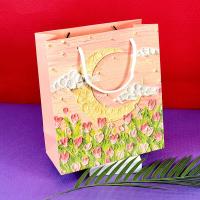 China Gravure Printing Custom Order Luxury Boutique Gift Shopping Tote Art Paper Bags With Logo for sale
