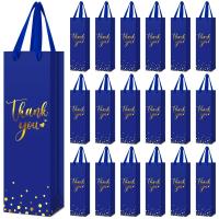 China Custom Printed Wine Packing Shopping Paper Bag For Bottle CMYK 4 Color Offset Printing for sale