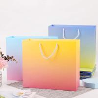 China Custom Recycled Retail Carry Cardboard Boutique Shopping Gift Tote Paper Bag Ideal for sale