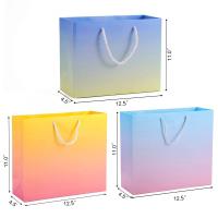 China Custom Recycled Retail Carry Cardboard Boutique Shopping Gift Tote Paper Bag Ideal for sale