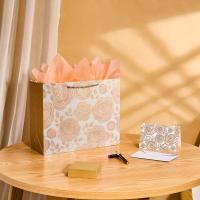 China Good Luxury Gift Packaging Paper Bag With Ribbon Handle Custom Order Accepted for sale