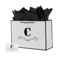 China Custom Logo White Jewelry Boutique Shopping Gift Paper Bag for Jewelry Watch Eyewear for sale