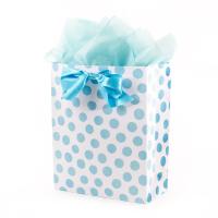 China Year Gift Shopping Paper Packaging Gift Bag With Logo Print CMYK 4 Color Offset Printing for sale