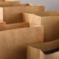 China Customized Biodegradable Kraft Paper Bag for Seasonal French Baguette Bread Packaging for sale