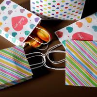 China CMYK 4 Color Offset Printing Reusable Bolsa De Papel With Your Own Logo Folding Style for sale