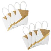China CMYK 4 Color Offset Printing Kraft Paper Shopping Bags With Your Own Logo Custom De Papel for sale