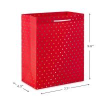 China Custom Style Merry Christmas Kraft Paper Bag For Gift Package Pattern Type Custom for sale