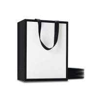 China Custom Printing Enterprise Art Card Paper Bag With Handles in Folding Style for Gifts for sale