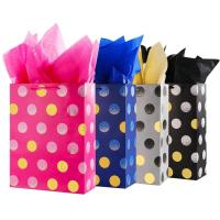 China CMYK 4 Color Offset Printing Portable Store Shopping Carry Small Paper Bags For Socks for sale