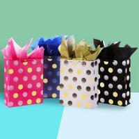China CMYK 4 Color Offset Printing Portable Store Shopping Carry Small Paper Bags For Socks for sale
