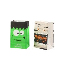 China Custom Color Accepted Goodie Halloween Kraft Paper Candy Bags For Kids Luxury Packaging for sale