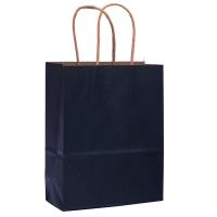 China CMYK 4 Color Offset Printing Kraft Paper Bags With Handle For Business Gravure Printing for sale