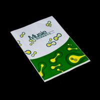 China Custom Size Small Large White Kraft Paper Bags for Takeaway Delivery Gravure Printing for sale