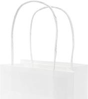 China Golden White Kraft Wine Paper Bag for Wine Bottle Printing CMYK 4 Color Offset Printing for sale