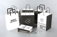 China Custom Printed Kraft Paper Take Away Food Packaging Bags for Industrial at Reasonable for sale
