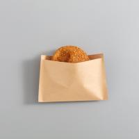 China Logo Customized Logo Eco Friendly Recyclable BBQ Hot Dog Chicken Kraft Paper Bag For Food Packaging for sale