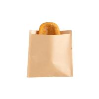 China Logo Customized Logo Eco Friendly Recyclable BBQ Hot Dog Chicken Kraft Paper Bag For Food Packaging for sale