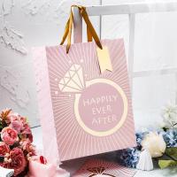 China Custom Color Accepted Ivory Board Wedding Gift Paper Bags for Special Occasion Gifts for sale