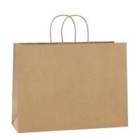 China CMYK 4 Color Printing Black Brown White Kraft Paper Bags for Women Custom Order Accepted for sale