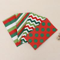 China Fancy Christmas Party Favor Gift Kraft Paper Bag with Handle Custom Color Accepted for sale