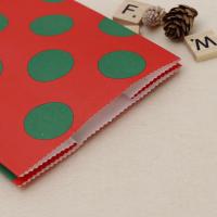 China Fancy Christmas Party Favor Gift Kraft Paper Bag with Handle Custom Color Accepted for sale