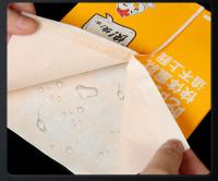China Custom Oil-Proof Fried Chicken French Fries Food Packaging Kraft Paper Bag in Luxury Style for sale