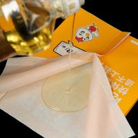 China Oil Proof Food Grade Bbq Kraft Paper Bag With Your Own Logo Print For OLIVE OIL Style for sale