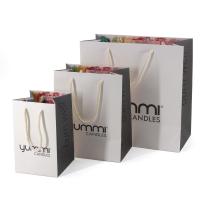 China Gravure Printing Custom Logo Necklace Paper Gift Bag for Customized Jewelry Packaging for sale