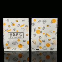 China Oil Proof Food Grade Bbq Kraft Paper Bag With Your Own Logo Print For OLIVE OIL Style for sale