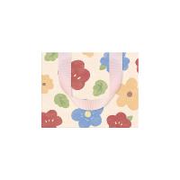 China High End Oli Printing Flowers Style Cosmetic Clothing Shopping Paper Gift Packaging Bag with Logos for sale