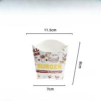 China Food French Fries Chicken Packaging Disposable Kraft Paper Box for Benefit of Buyers for sale
