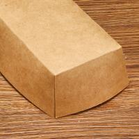 China Grade Oil-Proof Food Paper Tray Boat Kraft Paper Boxes for Fast Foods and Takeaway for sale