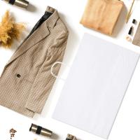 China Supply Thick White Brown Craft Clothes And Shoe Kraft Paper Bags With Logo For Packaging for sale