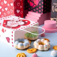 China Gravure Printing Valentine's Day Festive Hand Gift Shopping Paper Bags Manufactured for sale