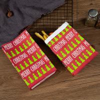 China Christmas Printing Bio-degradable Kraft Paper Bag for Food Grade Eco-friendly Packaging for sale