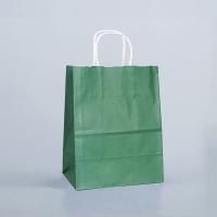 China Custom Size Large Baking Bread Shopping Kraft Paper Bag with Customized Logo and Paper for sale