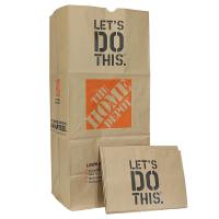 China Custom Design Kraft Paper Bag for Bio-degradable Heavy Duty Garden Garbage Disposal for sale