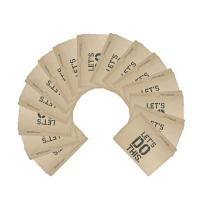 China Custom Design Kraft Paper Bag for Bio-degradable Heavy Duty Garden Garbage Disposal for sale