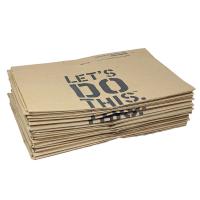 China Custom Design Kraft Paper Bag for Bio-degradable Heavy Duty Garden Garbage Disposal for sale