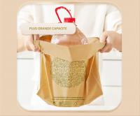 China Custom Order Accepted CMYK 4 Color Offset Printed Biodegradable Disposable Garbage Bag for sale