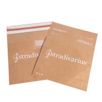 China Custom Printed Biodegradable Kraft Paper Bags With Handle for Coffee Bake Shopping for sale