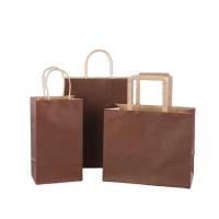 China Brown Kraft Paper Custom Sustainable Takeaway Packaging for Takeaway Baked Goods for sale