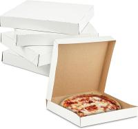 China Custom Printed Corrugated Pizza Paper Box for Fast Foods and Takeaway Restaurants for sale