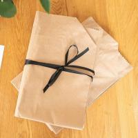 China Waterproof Biodegradable Brown Kraft Paper Lawn Leaf Trash Yard Waste Rubbish Paper Garbage Bag For Home And Garden for sale