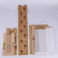 China Waterproof Bakery Baking Bread Kraft Paper Bag with Gravure Printing and Plastic Window for sale